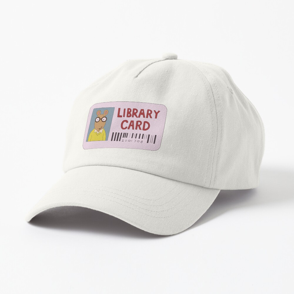 "Arthur Library Card" Sticker for Sale by cml-stickers | Redbubble