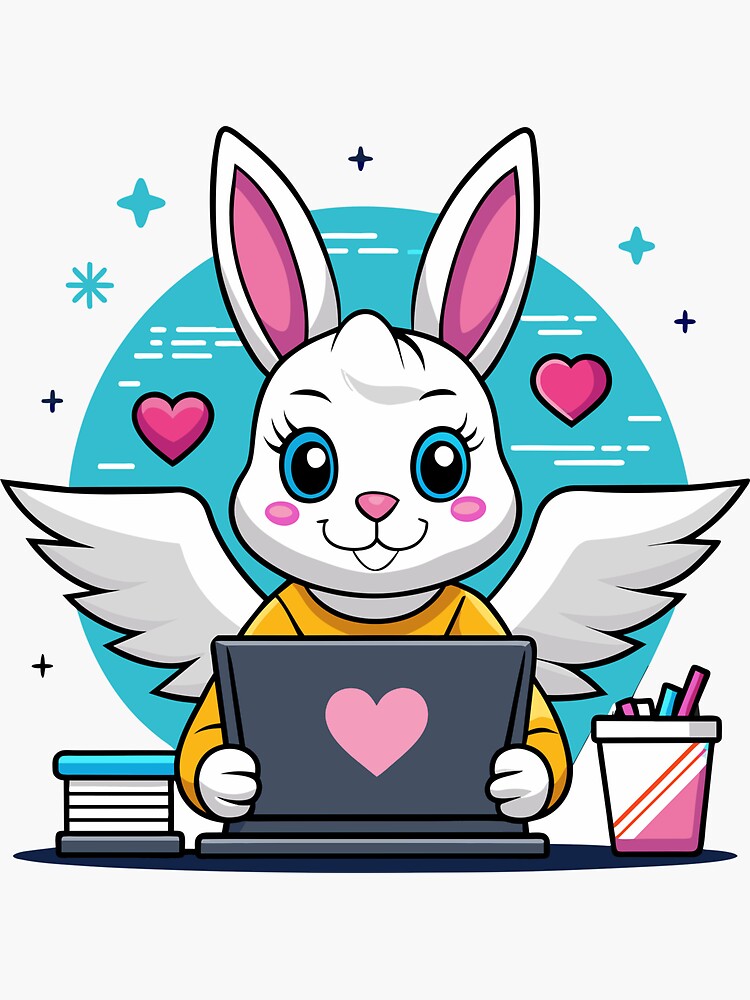 "I love angel Hacker " Sticker for Sale by Batrixx337 | Redbubble