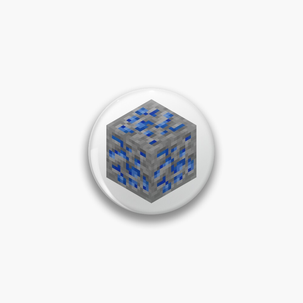 "Lapiz Ore Block Minecraft Block Icon" Sticker for Sale by Kubala ...
