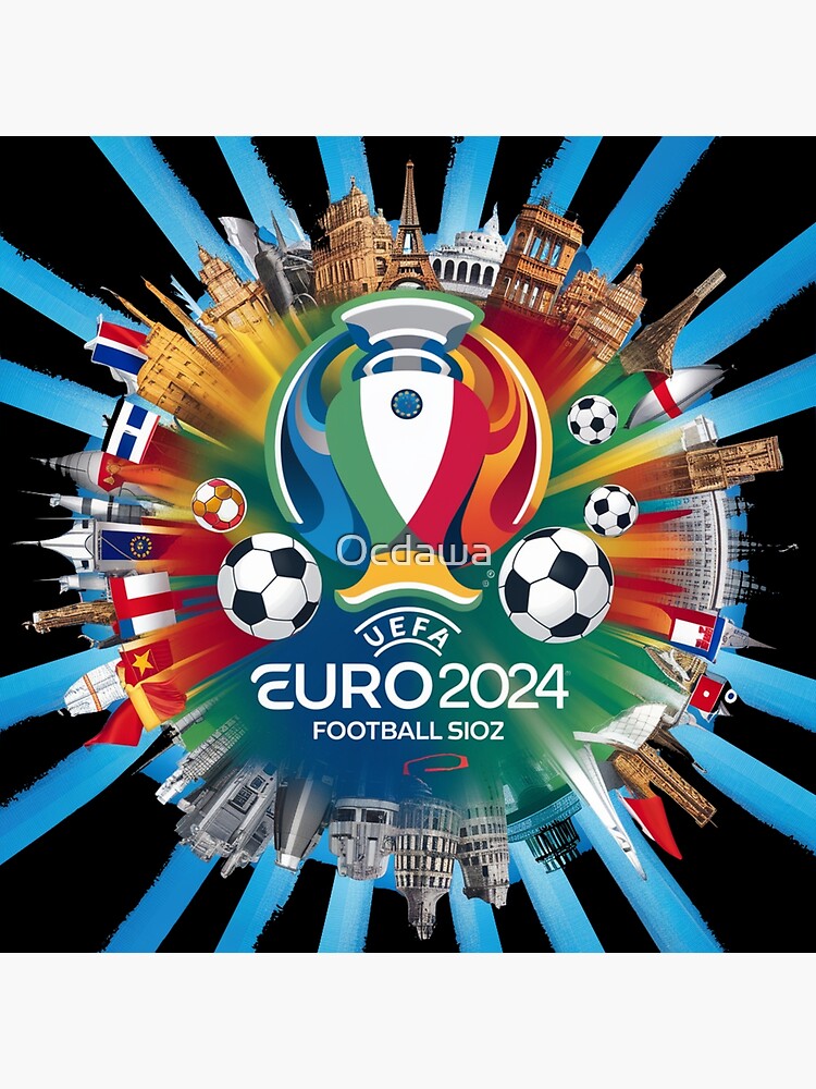 "uefa-euro-2024" Poster by Ocdawa | Redbubble