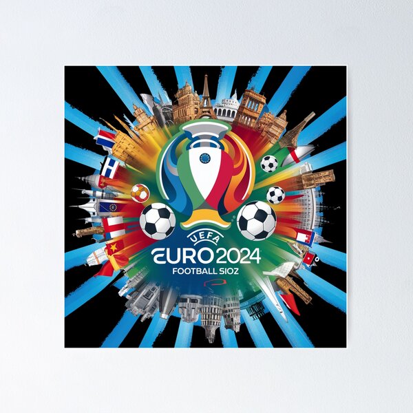 "uefa-euro-2024" Poster by Ocdawa | Redbubble