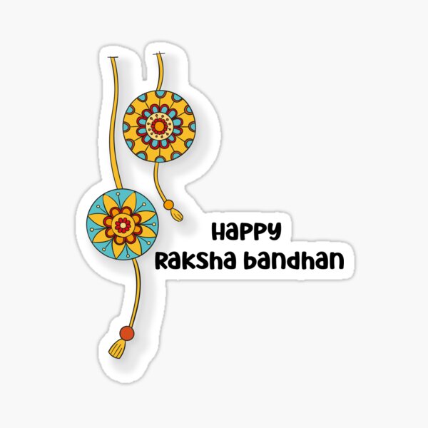 "raksha bandhan" Sticker for Sale by JUNGLE ⭐⭐⭐⭐⭐ | Redbubble