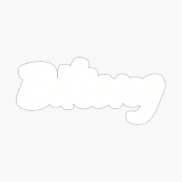 "Biltong, local south african dish, South African culture" Sticker for ...