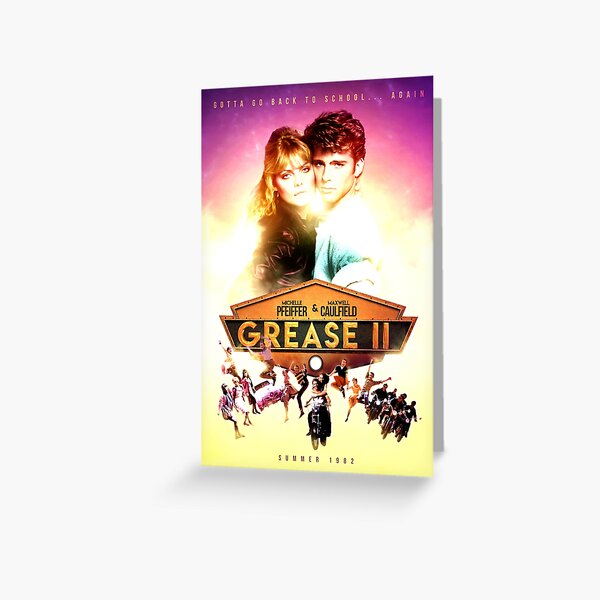 "GREASE 2" Greeting Card by thecleggosaurus | Redbubble