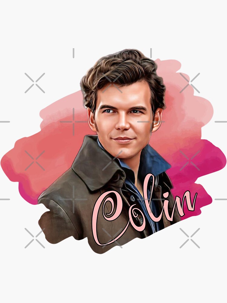 "Colin Bridgerton Netflix" Sticker for Sale by FatBirdie | Redbubble