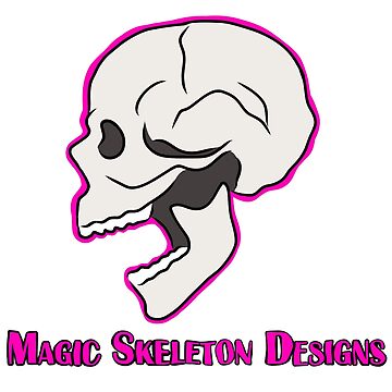 "Magic Skeleton Designs 2.0" Sticker for Sale by MagicSkeleton | Redbubble