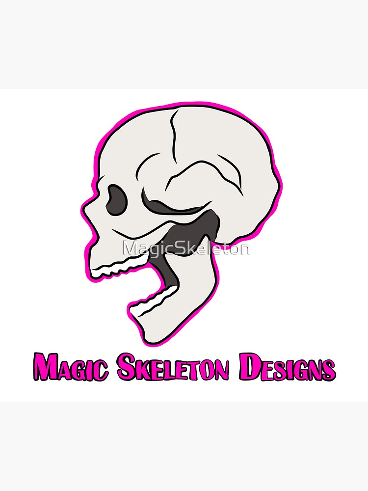 "Magic Skeleton Designs 2.0" Sticker for Sale by MagicSkeleton | Redbubble