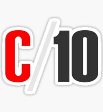 C10 Stickers | Redbubble