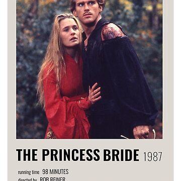 "The princess bride movie poster " Sticker for Sale by catriona-grace ...
