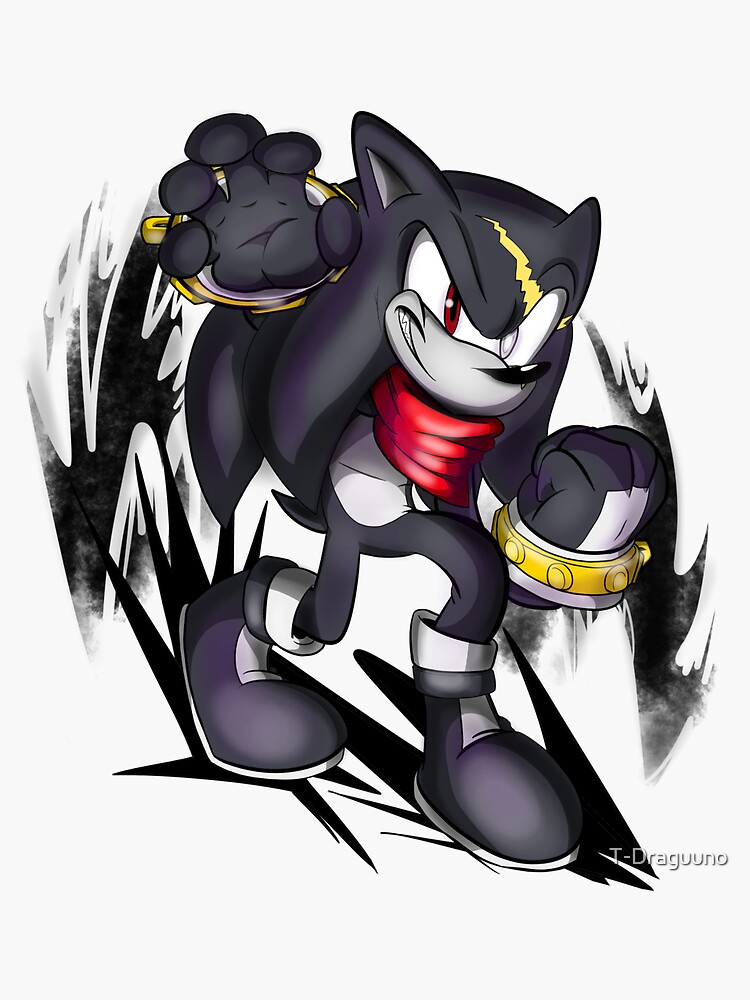 "Terios the Hedgehog " Sticker for Sale by T-Draguuno | Redbubble
