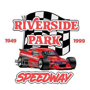 "Riverside Park Speedway Vintage Design " Sticker for Sale by Etikett ...