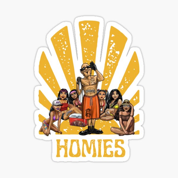 "Lil Homies Chicano Chola" Sticker for Sale by EnviousObjects2 | Redbubble