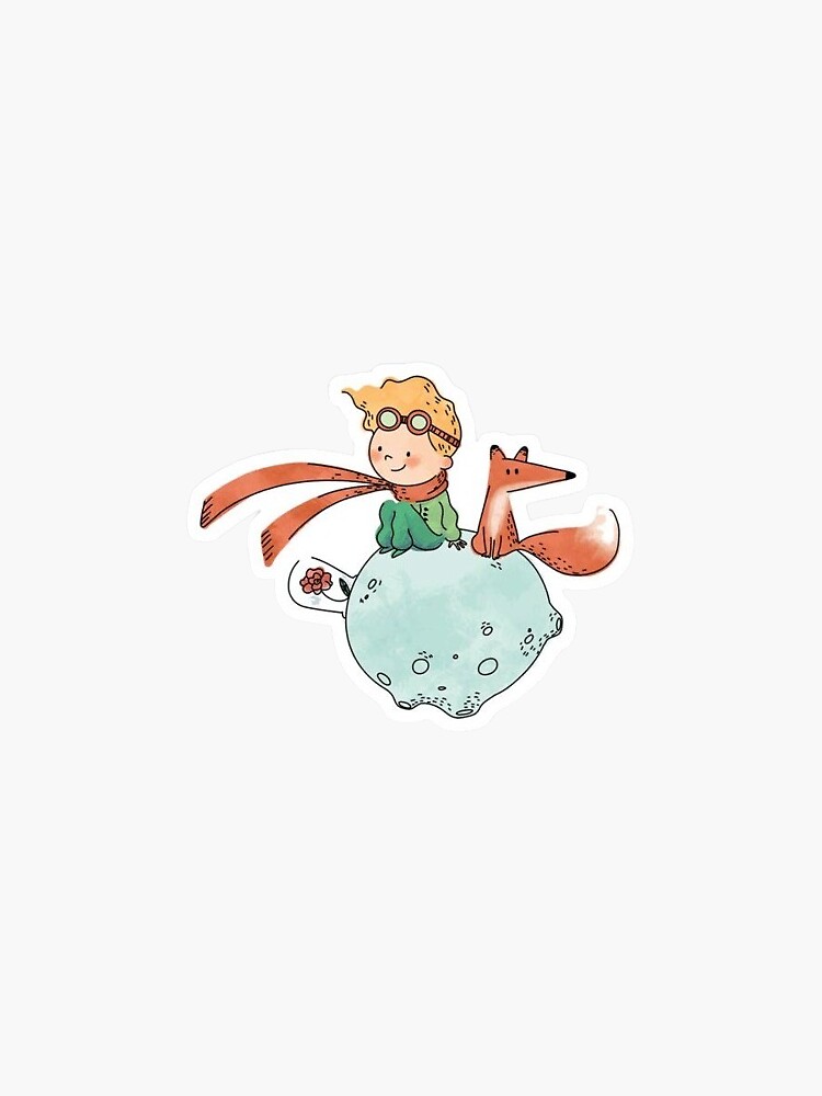 "The little Prince" Sticker by Mariafermalaver | Redbubble