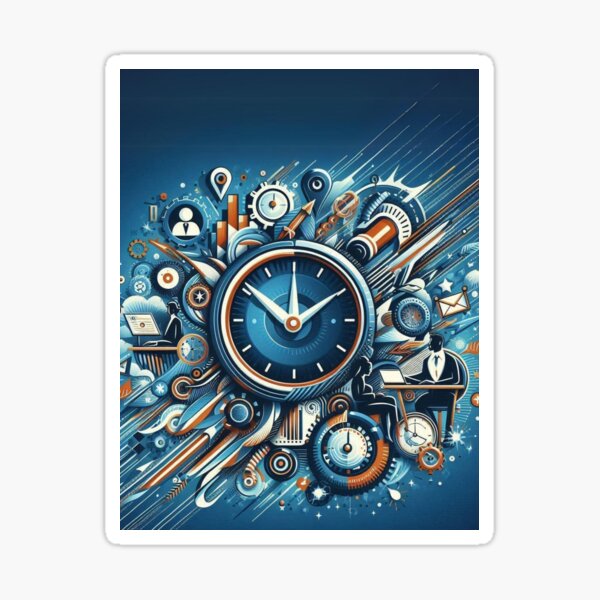 " speedometer of time" Sticker for Sale by Mahmoud Shendy | Redbubble