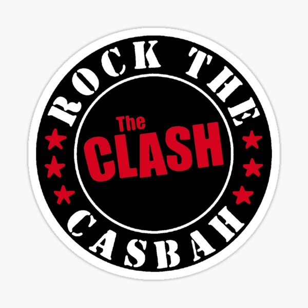 "The clash " Sticker by marcbihan | Redbubble