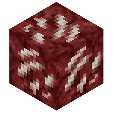 "Nether Quartz Block Minecraft Block Icon" Sticker for Sale by Marek ...