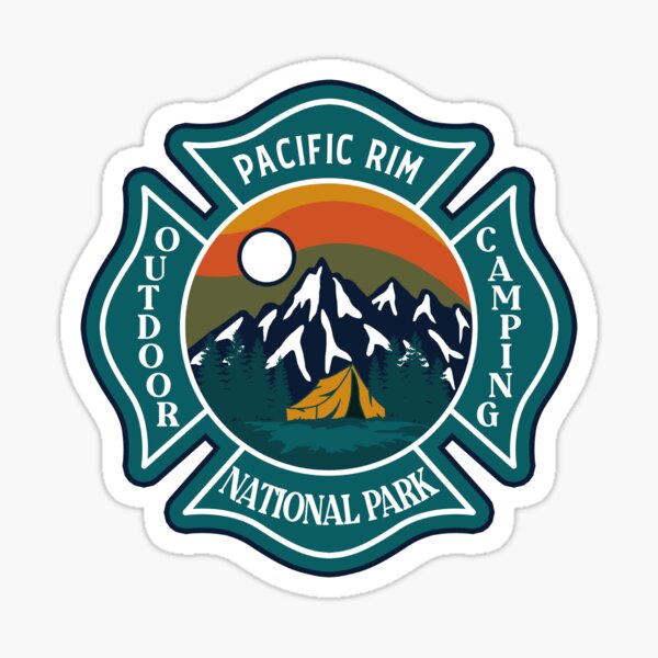 "Pacific Rim National Park-Vintage" Sticker for Sale by graphic-map ...