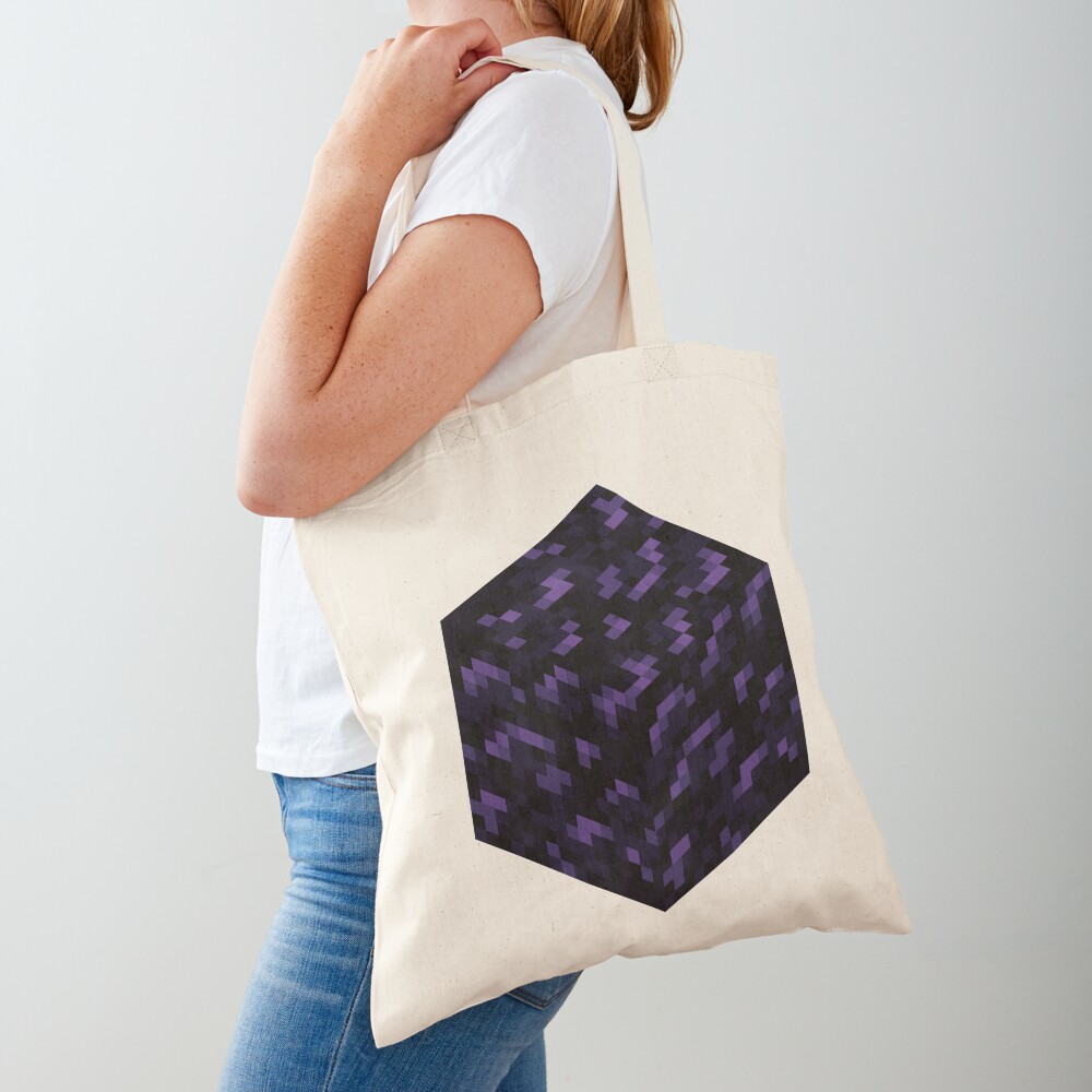 "Obsidian Block Minecraft Block Icon" Sticker for Sale by Darcekar ...