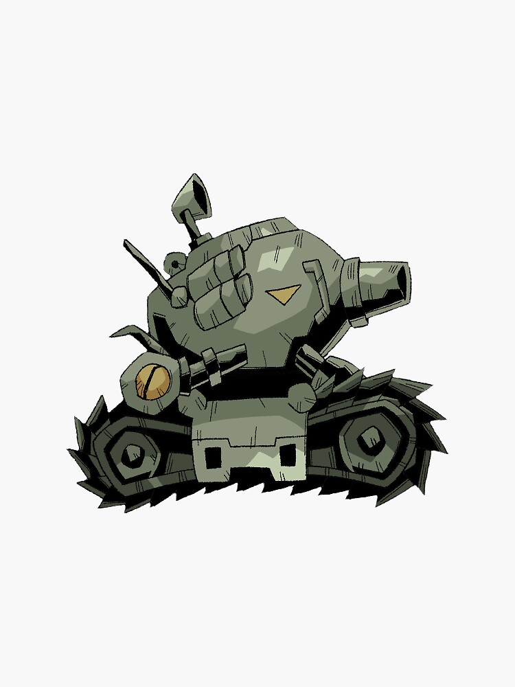 "Metal Slug - SV-001 (Metal Slug)" Sticker for Sale by DarkMysteryMan ...