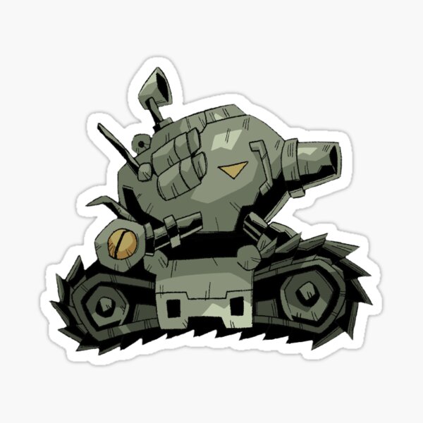 "Metal Slug - SV-001 (Metal Slug)" Sticker for Sale by DarkMysteryMan ...