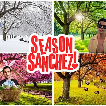 "SEASON SANCHEZ!" Sticker for Sale by eunangst | Redbubble