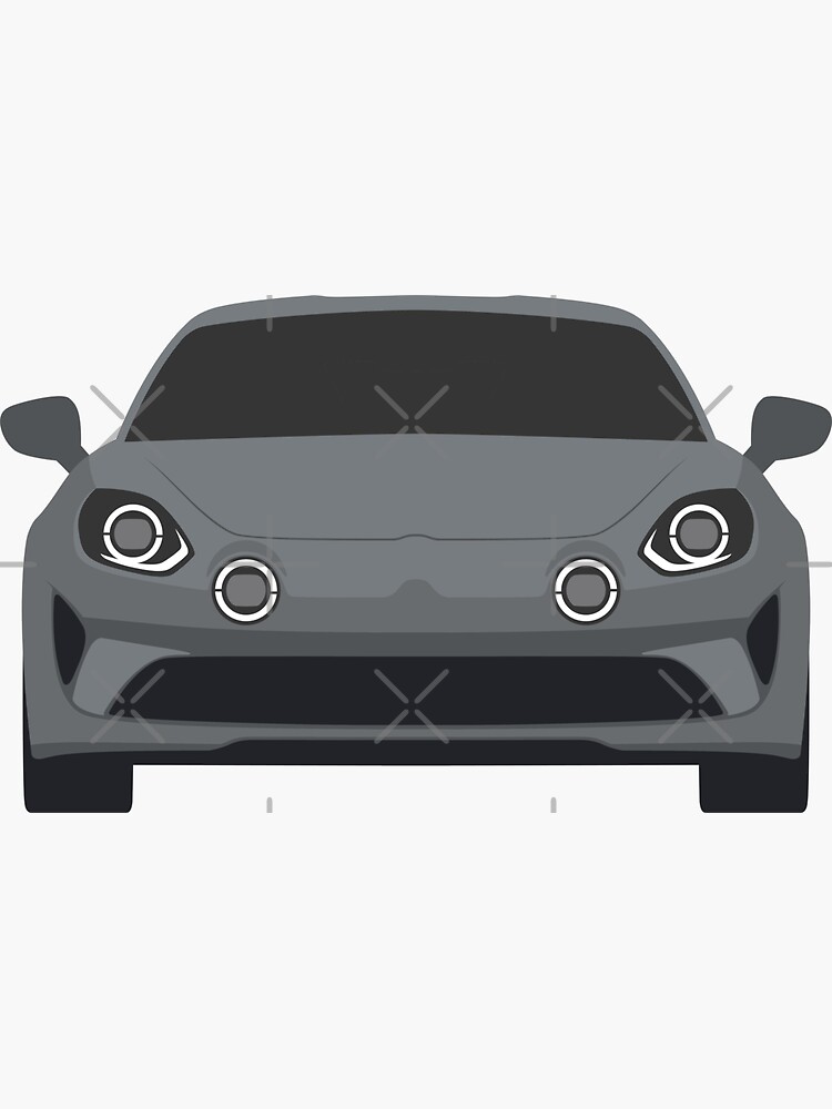 "A110 - Vector drawing" Sticker by yohannlp | Redbubble