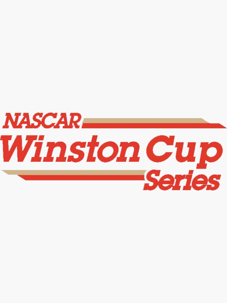 "NASCAR Winston Cup Racing Vintage Design" Sticker for Sale by ...
