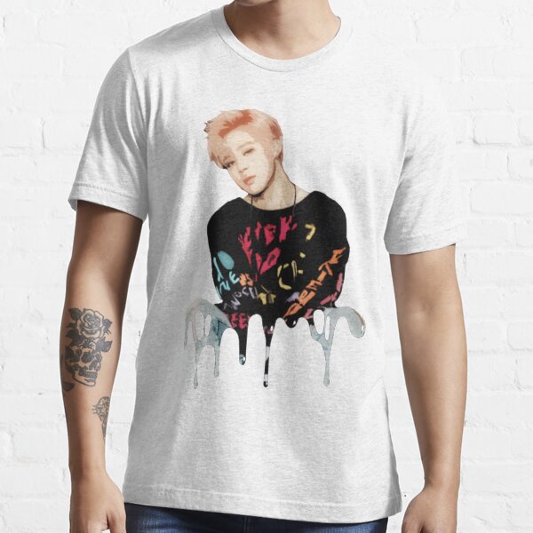 "Park Jimin Drip Design" T-shirt for Sale by nvmj00nplvn3t | Redbubble ...