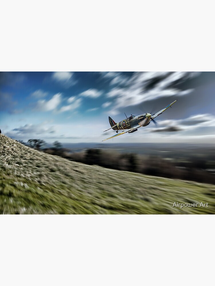 "Supermarine Spitfire Fly Past" Poster by aviationart | Redbubble