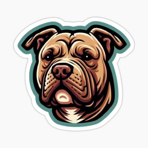 "American bully design 2024" Sticker for Sale by aditmohan27 | Redbubble