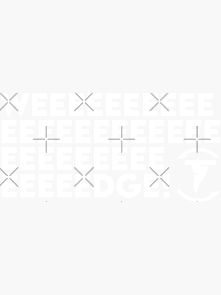 "WEDGE" Sticker for Sale by OUTBRK | Redbubble