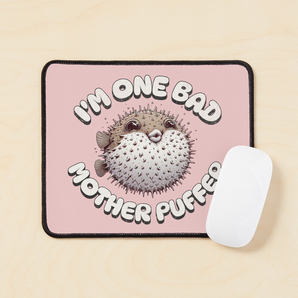 "Funny Puffer Fish, Blowfish, Balloon Fish, Cute Pufferfish" Sticker ...