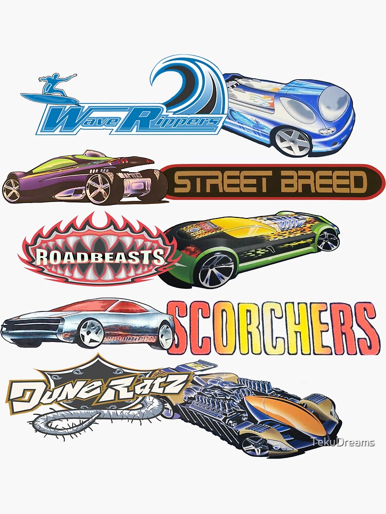 "Highway 35 World Race Team Logos with Leader Cars" Sticker for Sale by ...