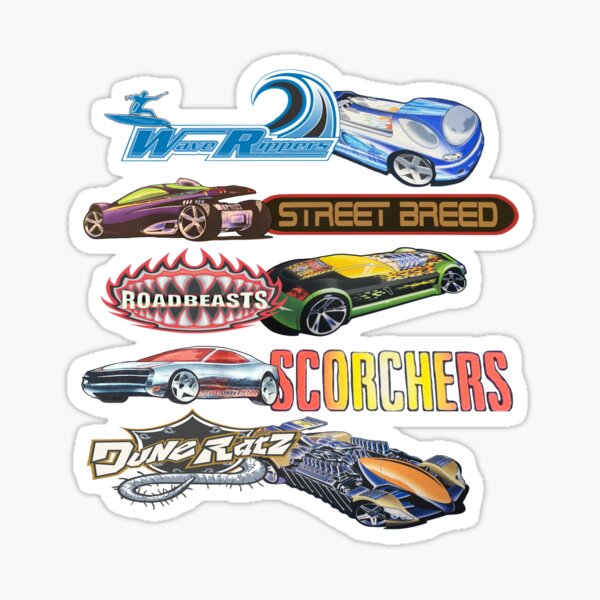 "Highway 35 World Race Team Logos with Leader Cars" Sticker for Sale by ...