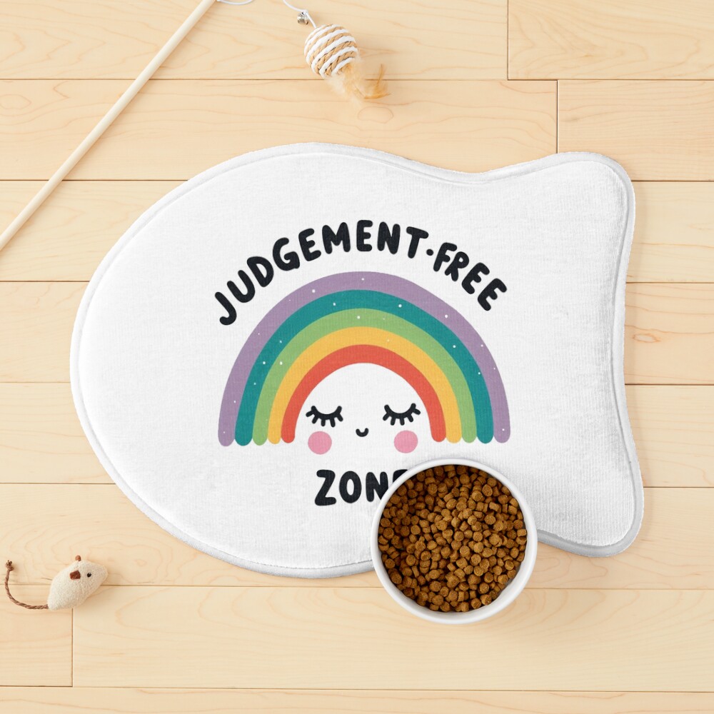 " Judgement-free zone Sticker" Sticker for Sale by Infographica | Redbubble