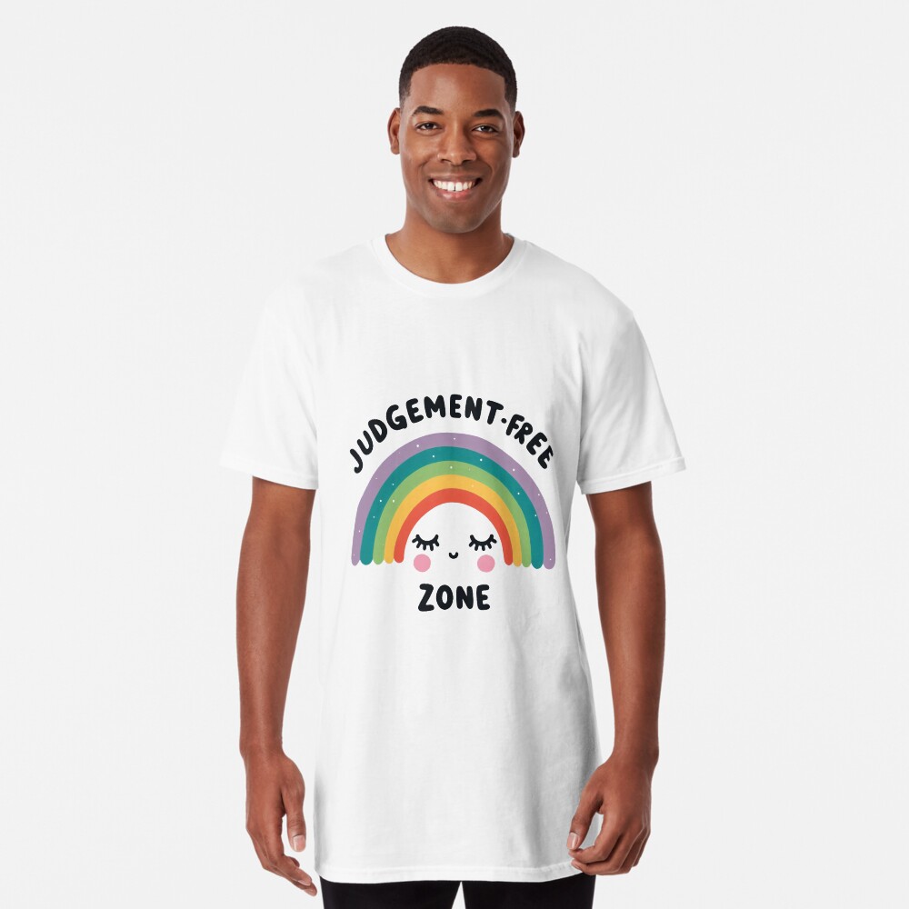 " Judgement-free zone Sticker" Sticker for Sale by Infographica | Redbubble