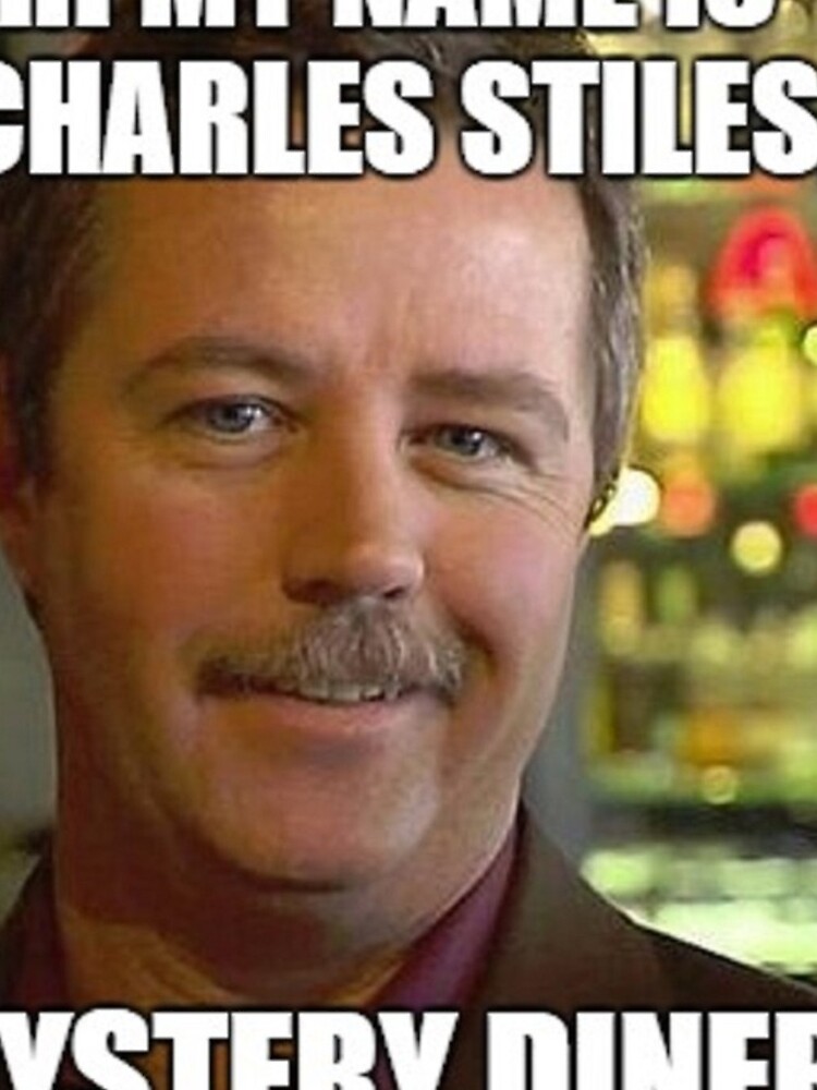 "Charles Stiles - Mystery Diners" iPhone Case for Sale by anvil16 ...