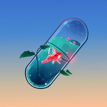 "Capsule" Sticker for Sale by SeerStuff | Redbubble