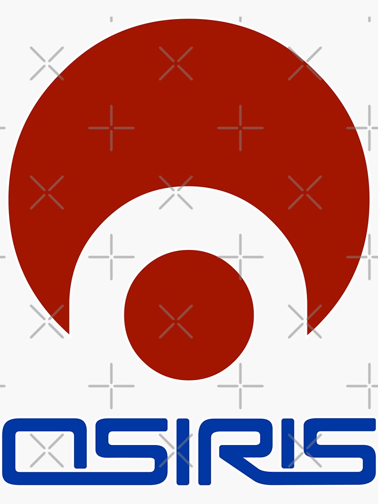 " Osiris shoes vintage logo" Sticker for Sale by Gi Ko | Redbubble