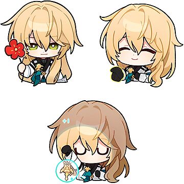 "Luocha Pack | Honkai: Star Rail" Sticker for Sale by Verthalies ...