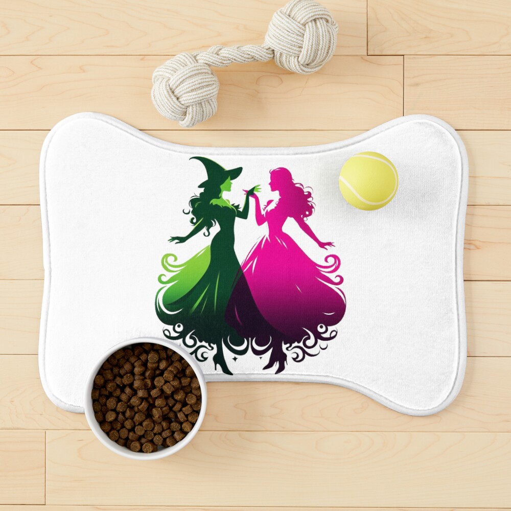 "Elphaba & Glinda Wicked the Musical" Sticker for Sale by NerdiPop ...