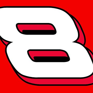 "NASCAR Dale Earnhardt Jr #8 sticker" Sticker for Sale by ...