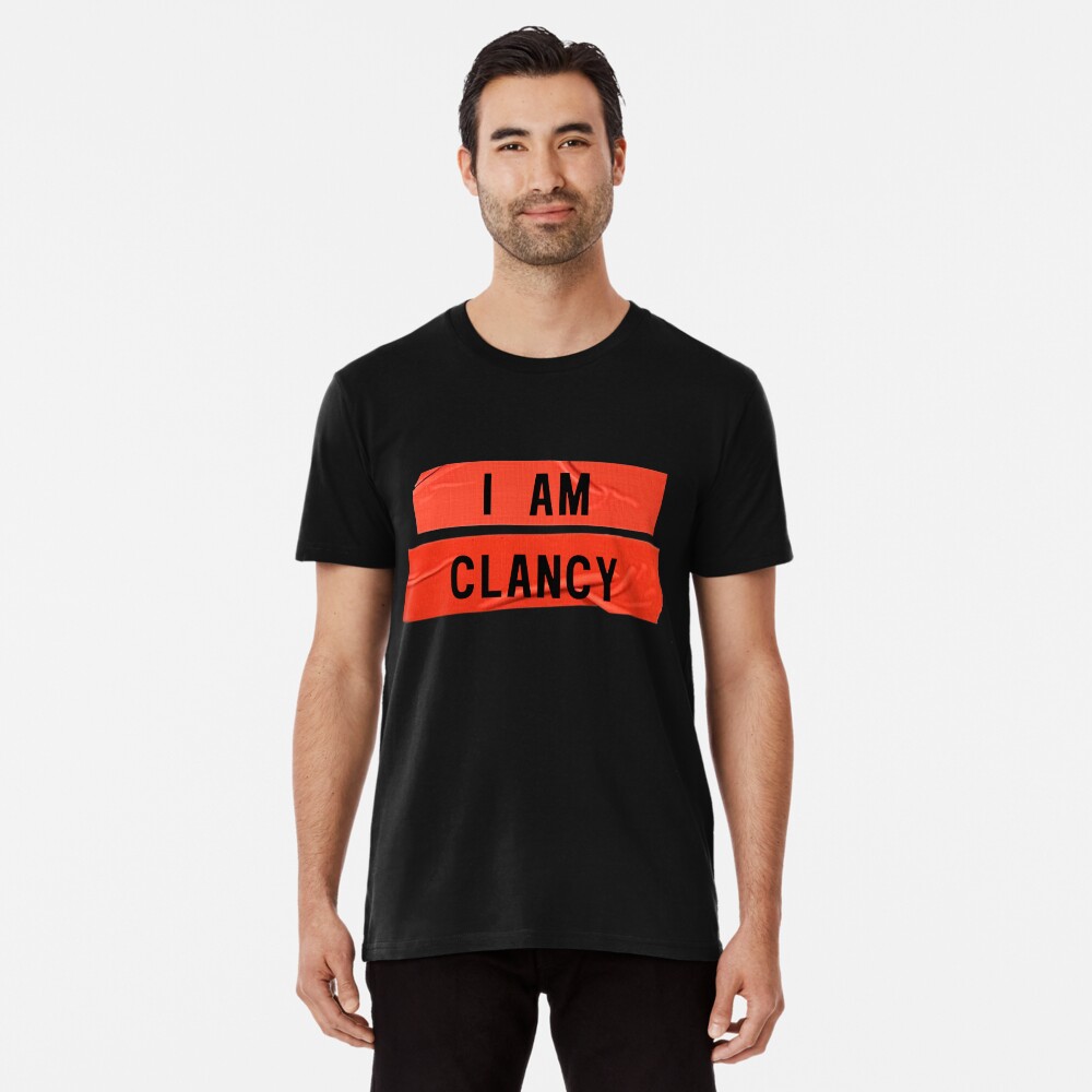 "I am Clancy TOP" Sticker for Sale by QlickDesign | Redbubble