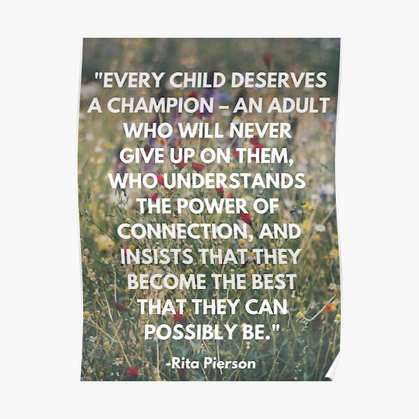"Inspirational Quote for Teachers" Poster for Sale by Nada18 | Redbubble