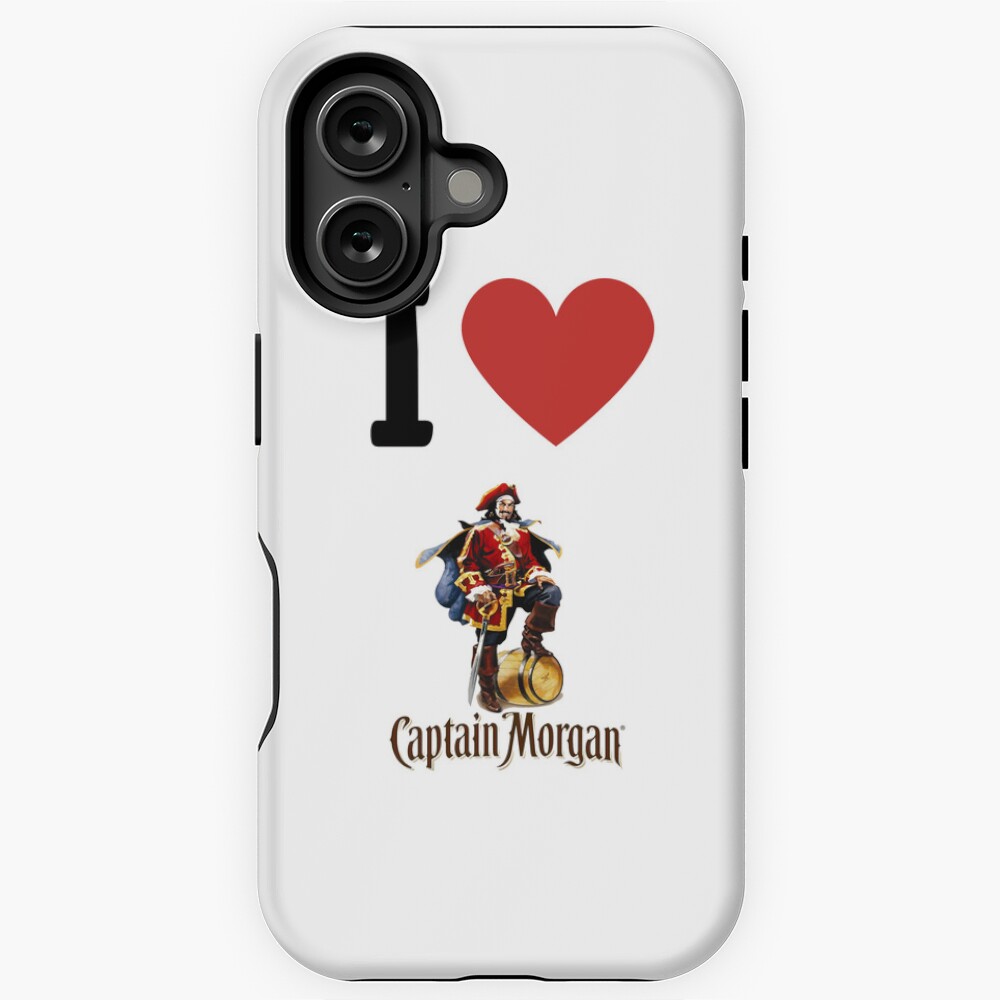 "I Love Captain Morgan" Sticker by Studio RTN | Redbubble