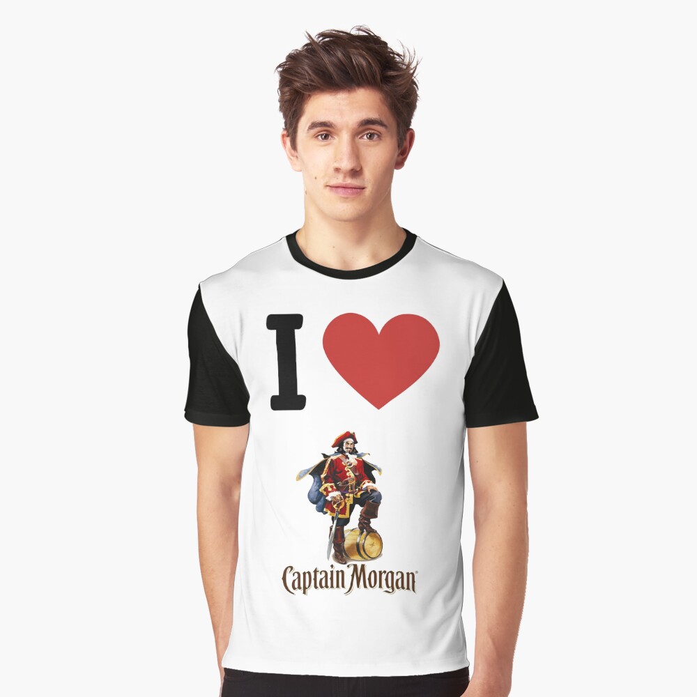 "I Love Captain Morgan" Sticker by Studio RTN | Redbubble