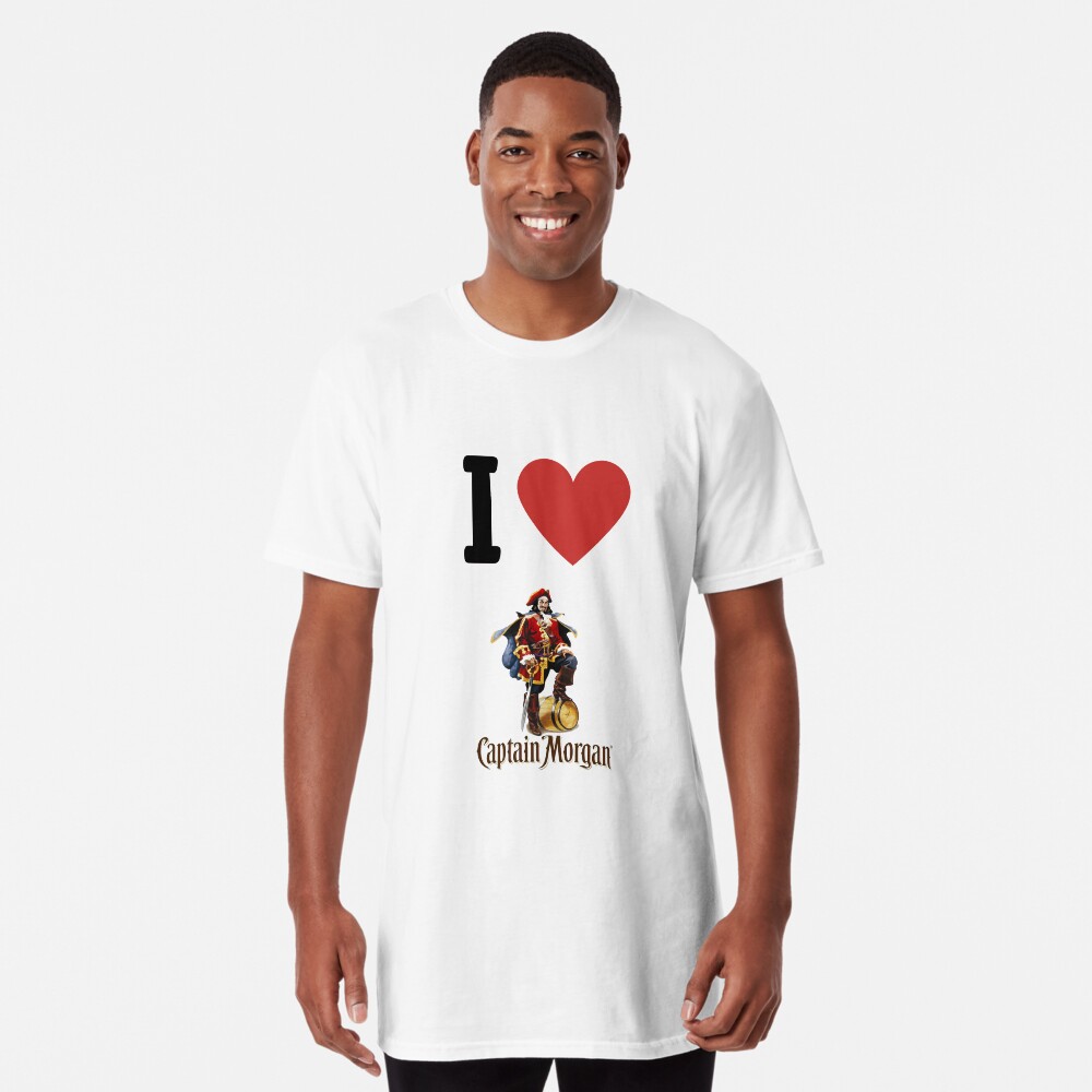 "I Love Captain Morgan" Sticker by Studio RTN | Redbubble