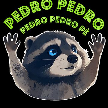 "Dance Raccoon Pedro pedro pedro pe music meme" Sticker for Sale by ...