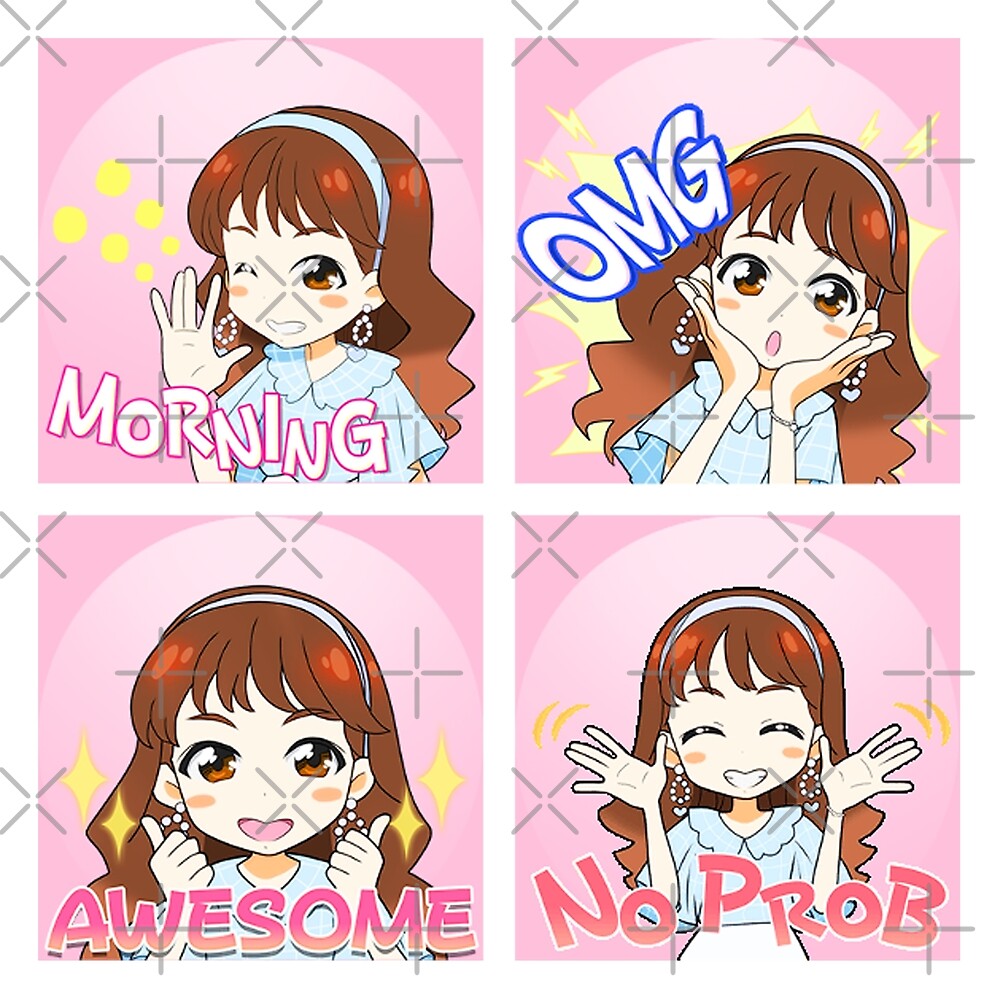 "TWICE Candy Pop Nayeon Anime" by PrincessHojoon | Redbubble