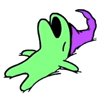 "sleeping glep :)" Sticker for Sale by OmegaSam | Redbubble